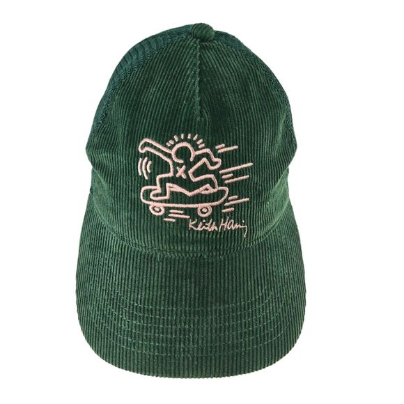 MAD Engine | Accessories | Keith Haring X Mad Engine Green Corduroy ...